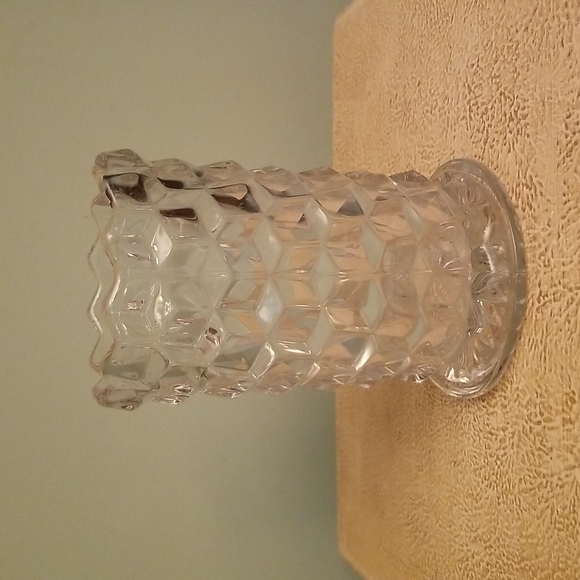 Fostoria | Accents | Rare Fostoria Clear Glass Vase | Poshmark